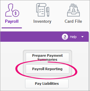 Setup MYOB Single Touch Payroll